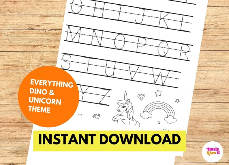 Dinosaur Printables, Unicorn Printables, Valentine's Day Activities ...