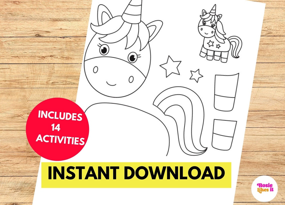 Dinosaur Printables, Unicorn Printables, Valentine's Day Activities ...