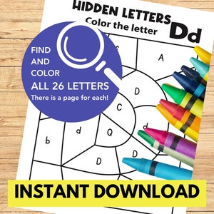 Alphabet Coloring Preschool Worksheet Alphabet Letter Recognition ...