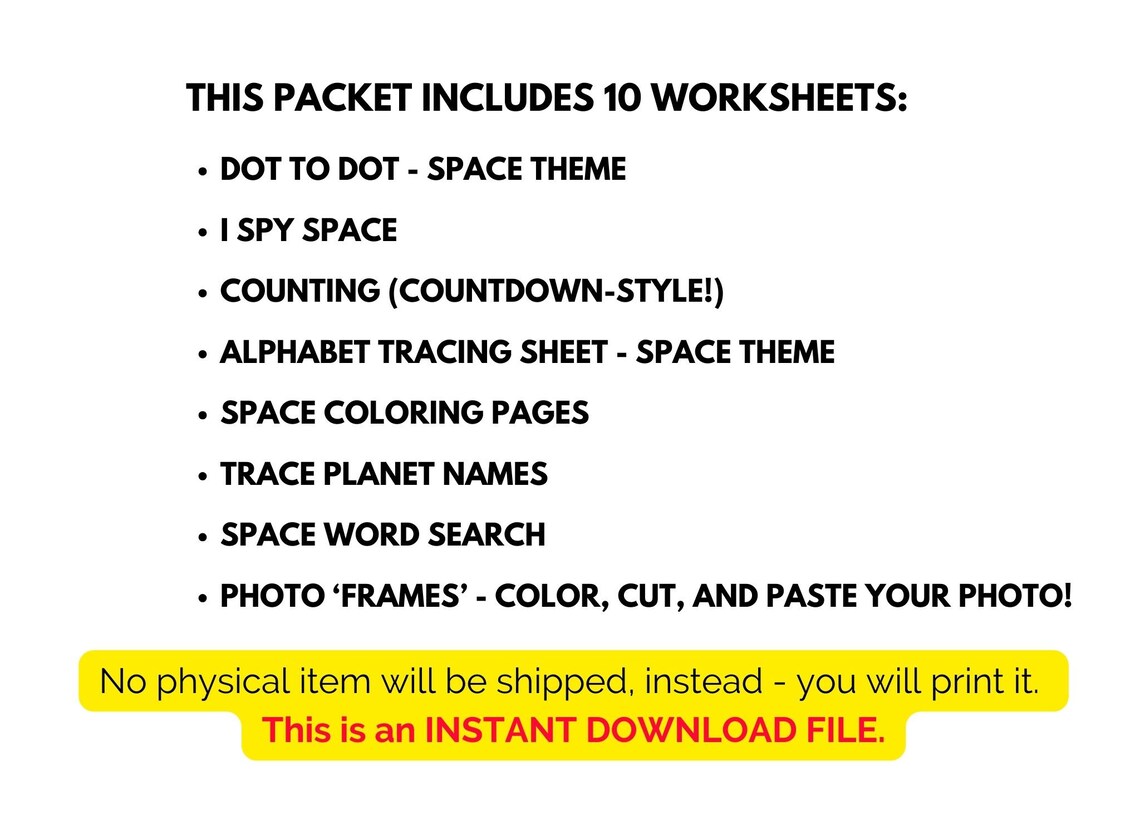 Printable Space Valentines Activities, Space Valentine's Day Activity ...