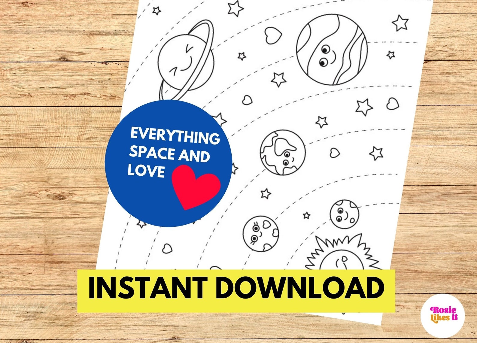 Printable Space Valentines Activities, Space Valentine's Day Activity ...
