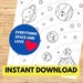 Printable Space Valentines Activities, Space Valentine's Day Activity ...
