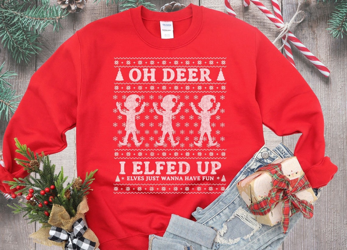 Ugly Christmas Sweater Women Funny Mens Ugly Christmas Sweater Funny ...