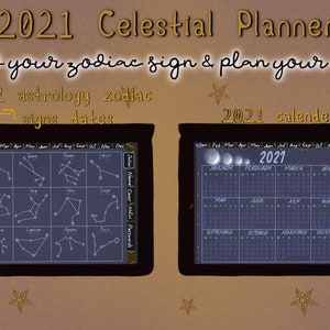 Celestial Digital Planner, Landscape Goodnotes Planner, iPad 2021 ...