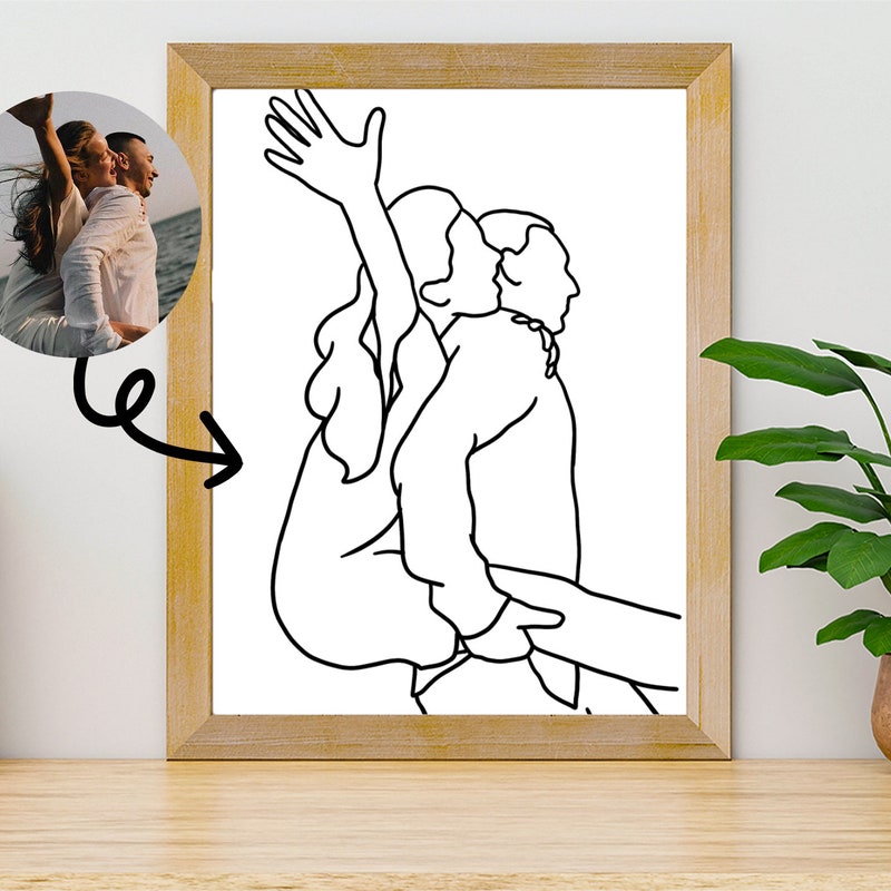 Line Art Wall Art Digital - Etsy