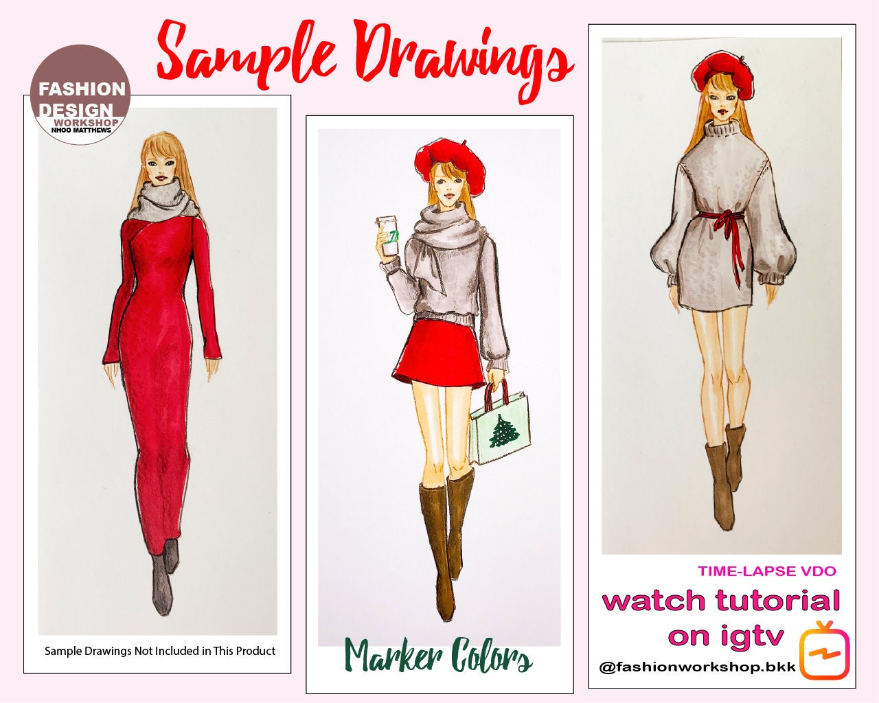 Plus Size Fashion Figure / Curvy Croqui Templates POSE 910 - Etsy