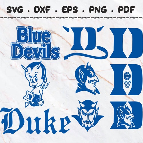 Blue Devils Swoosh Download Files SVG DXF EPS Silhouette - Etsy
