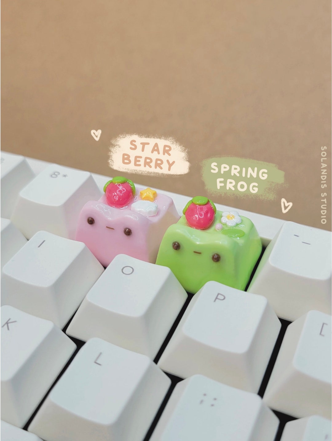Spring Froggy Keycap Mechanical Keyboard Mx Stem Hand - Etsy Canada