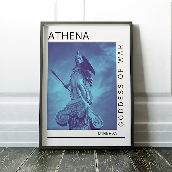 Athena Art Print - Etsy
