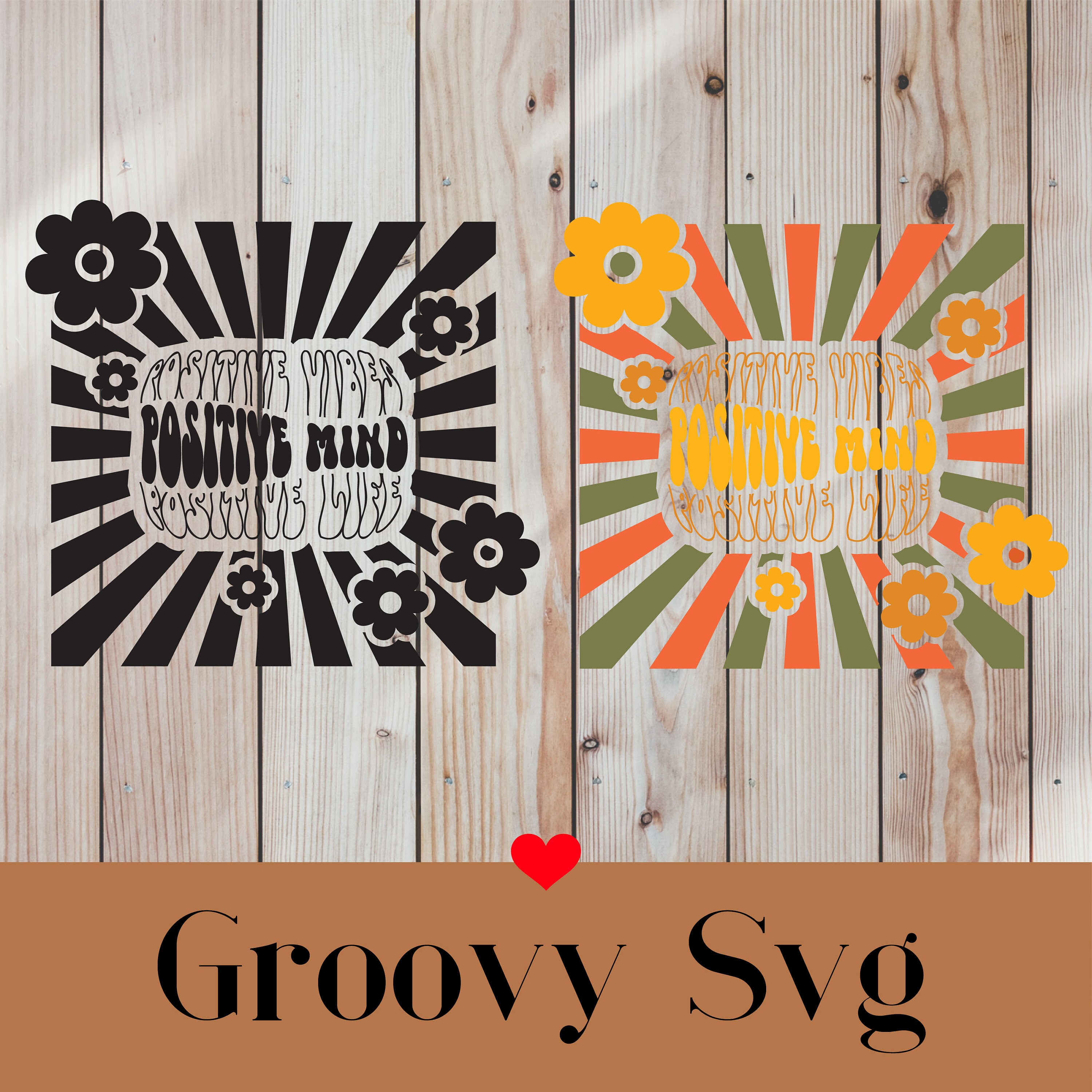 Groovy Svg, Retro Groovy Svg Bundle, Retro T-shirt Design, Groovy ...