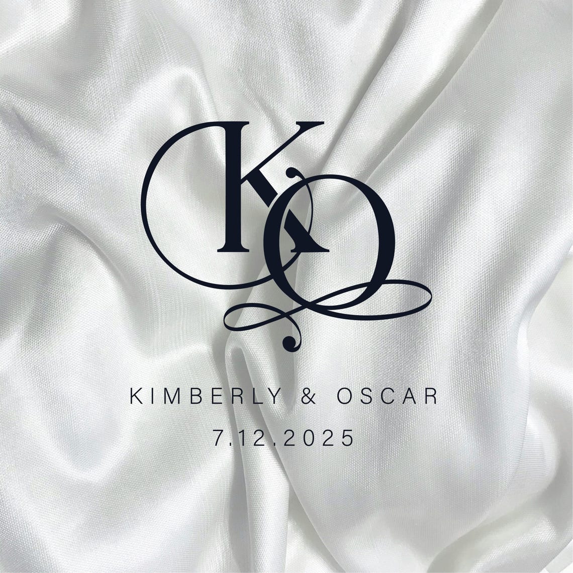 Custom Wedding Logo With Initials, Customizable Wedding Monogram ...