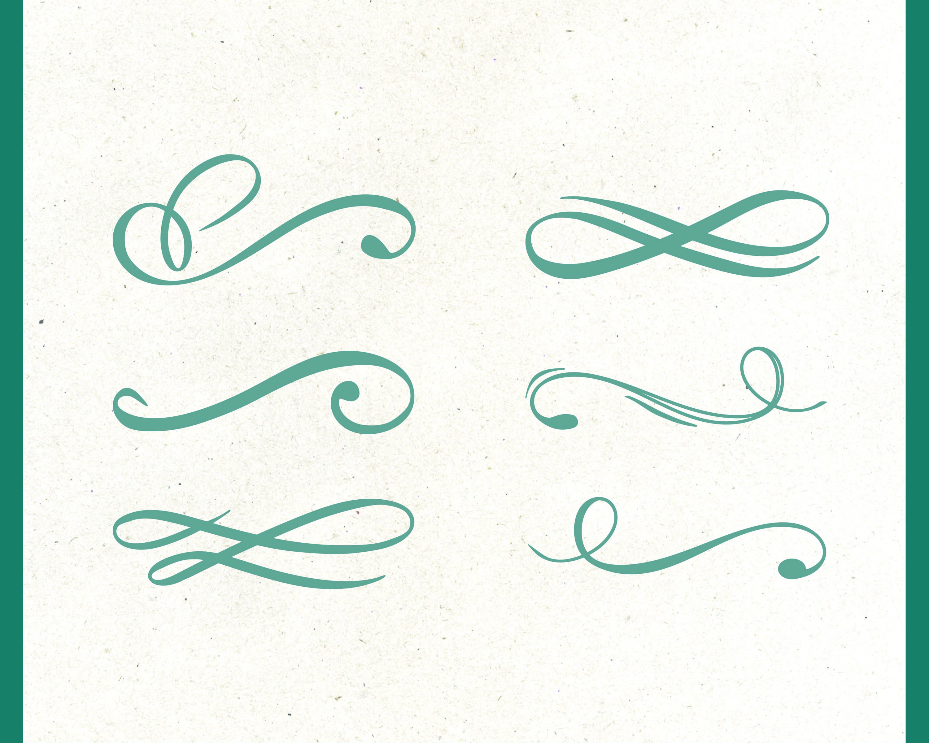 Swirl Svg, Doodle Elements SVG Bundle, Swoosh Svg, Divider Svg ...