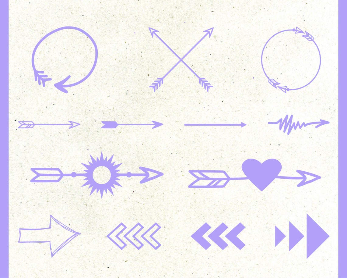 Arrow Svg Easy Cut Arrow Svg Bundle Arrow Clipart Arrows - Etsy