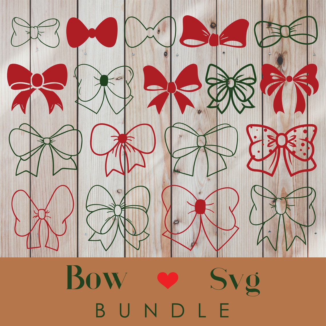 Bow Svg, Ribbon Bow, Christmas Bow Svg, Hair Bow Svg, Cut Files, Hair ...