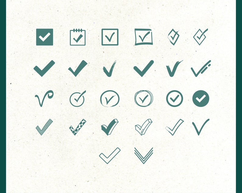 Check Mark Svg, Tick Mark SVG, PNG, Vector Check Marks, Silhouette ...