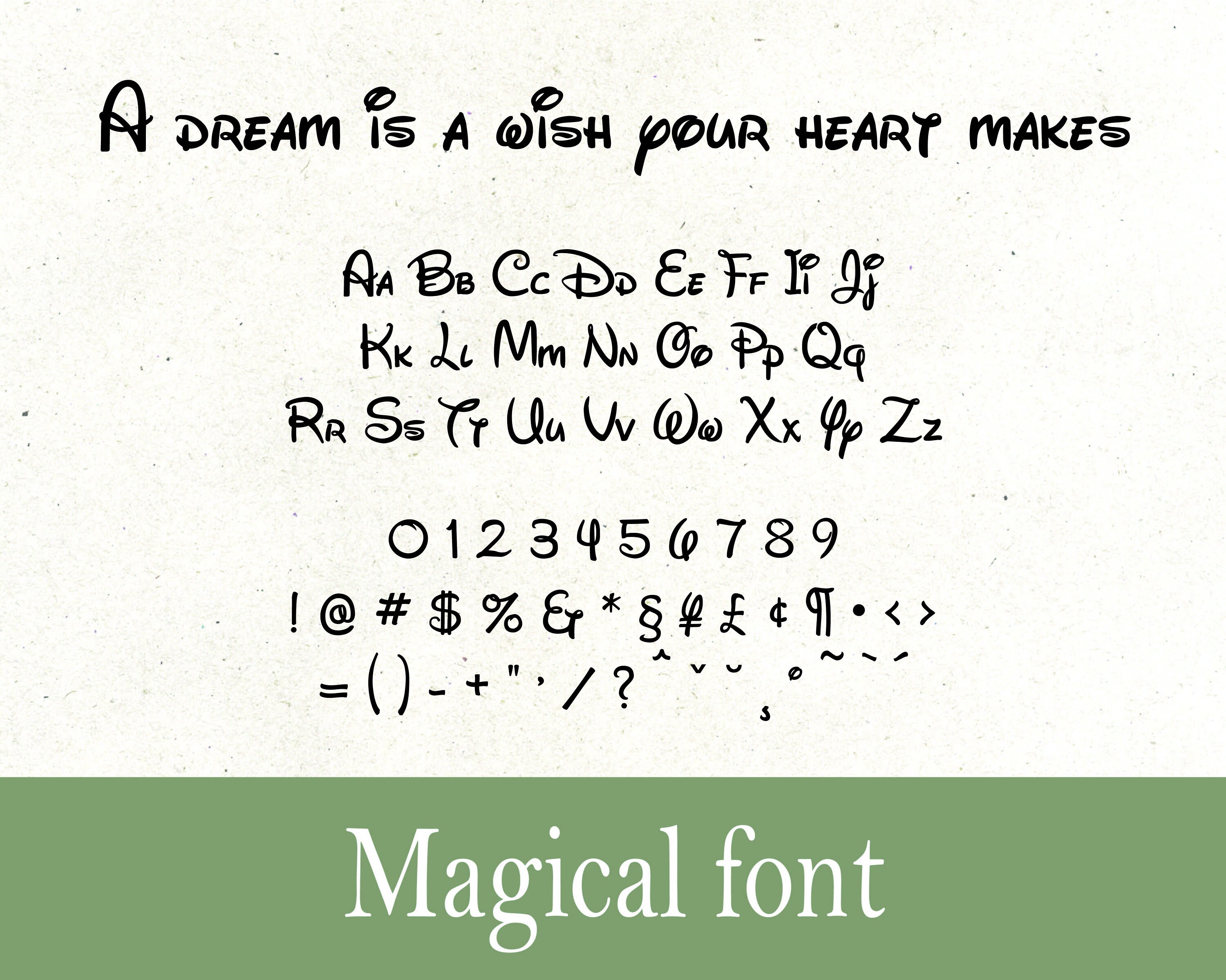 Magical Font, Font Download, Popular Font, Digital Font, Fonts Cricut ...