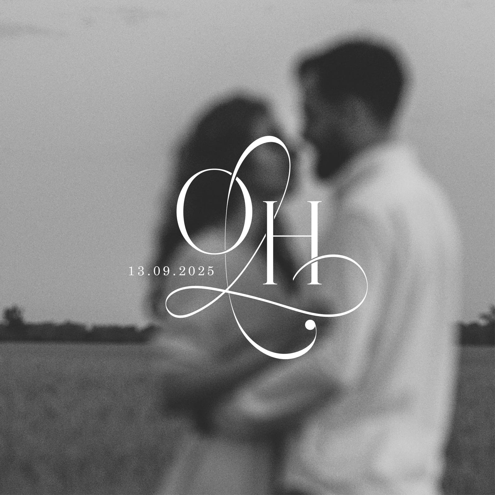 Custom Wedding Logo With Initials, Customizable Wedding Monogram ...