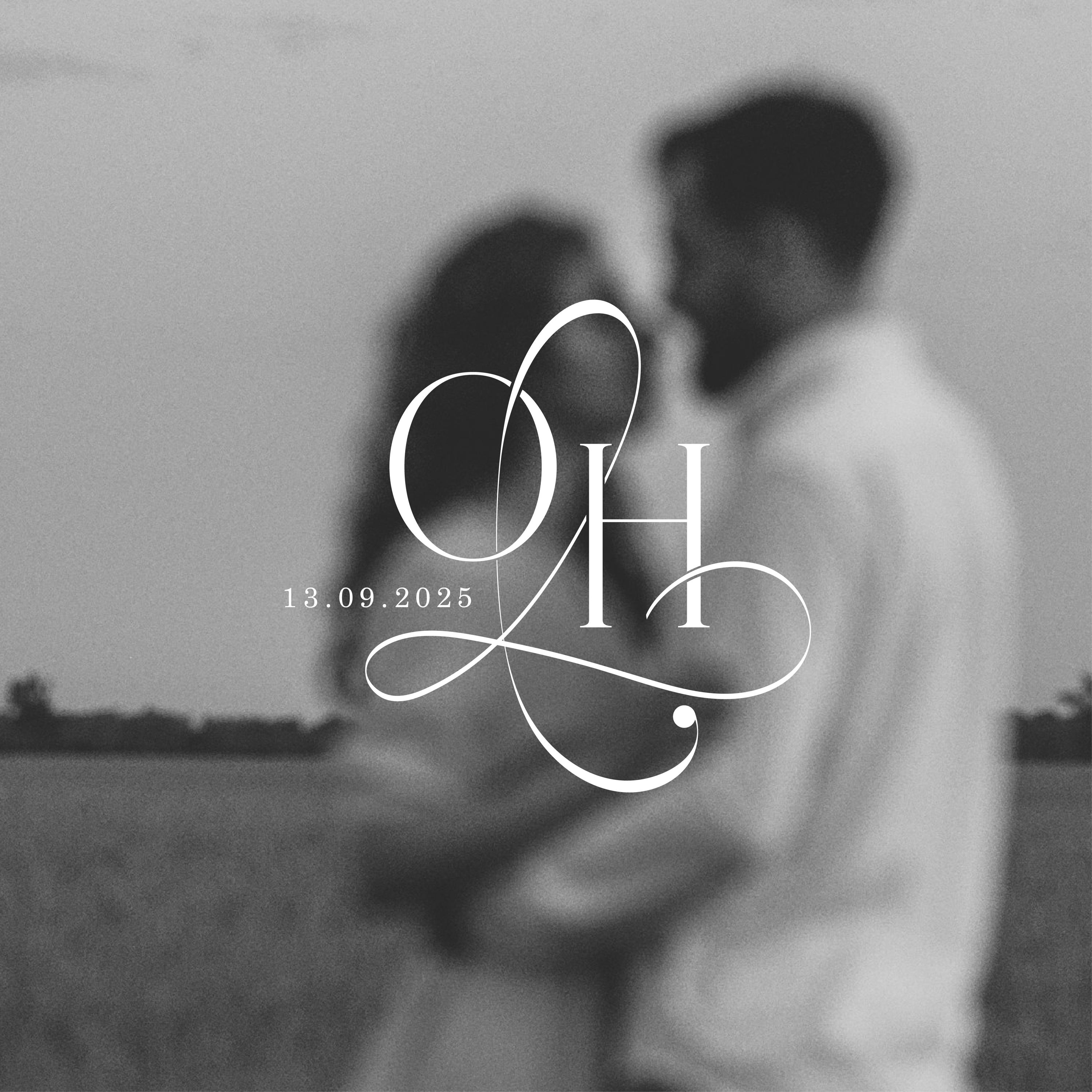 Custom Wedding Logo With Initials, Customizable Wedding Monogram ...
