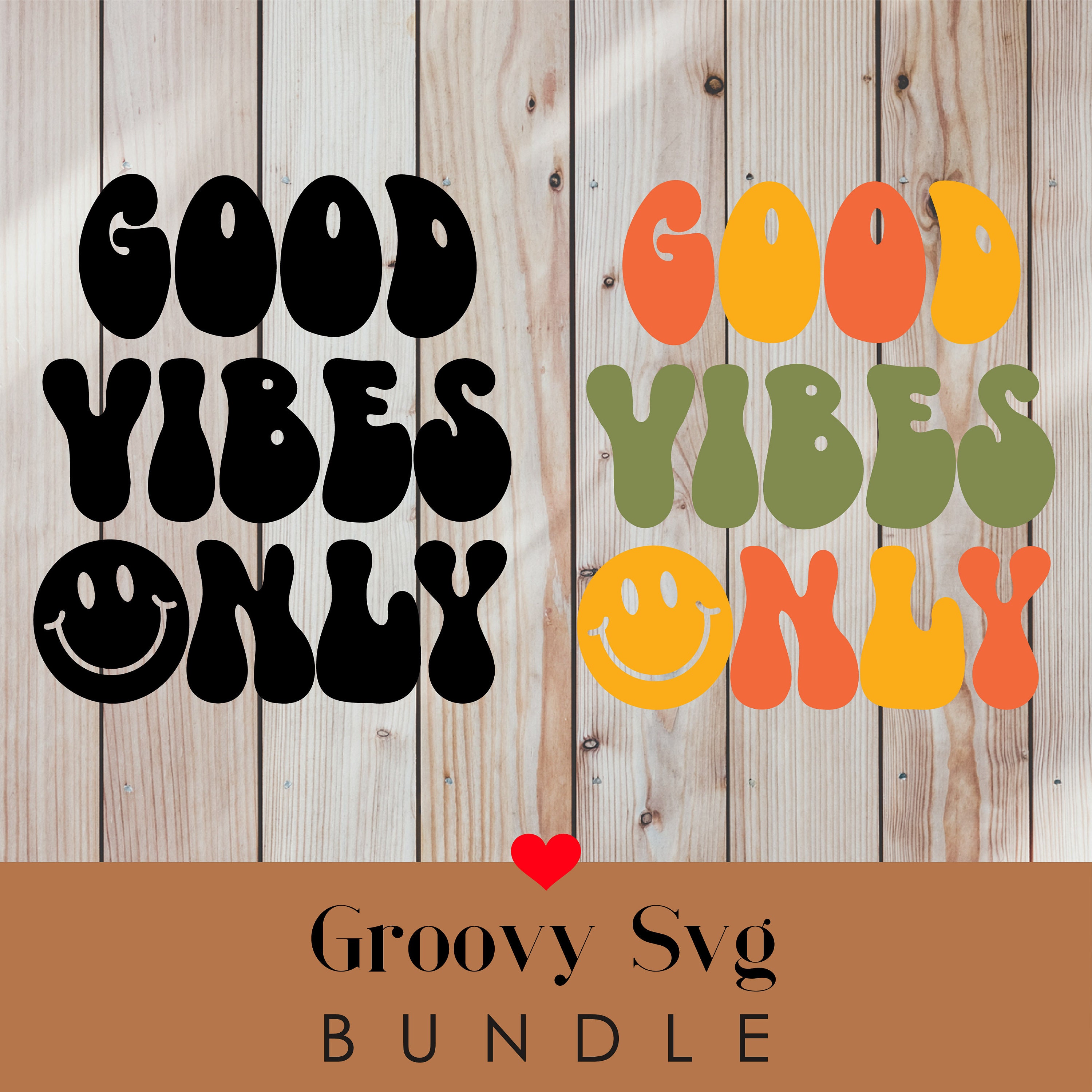 Groovy Svg, Retro Groovy Svg Bundle, Retro T-shirt Design, Groovy ...