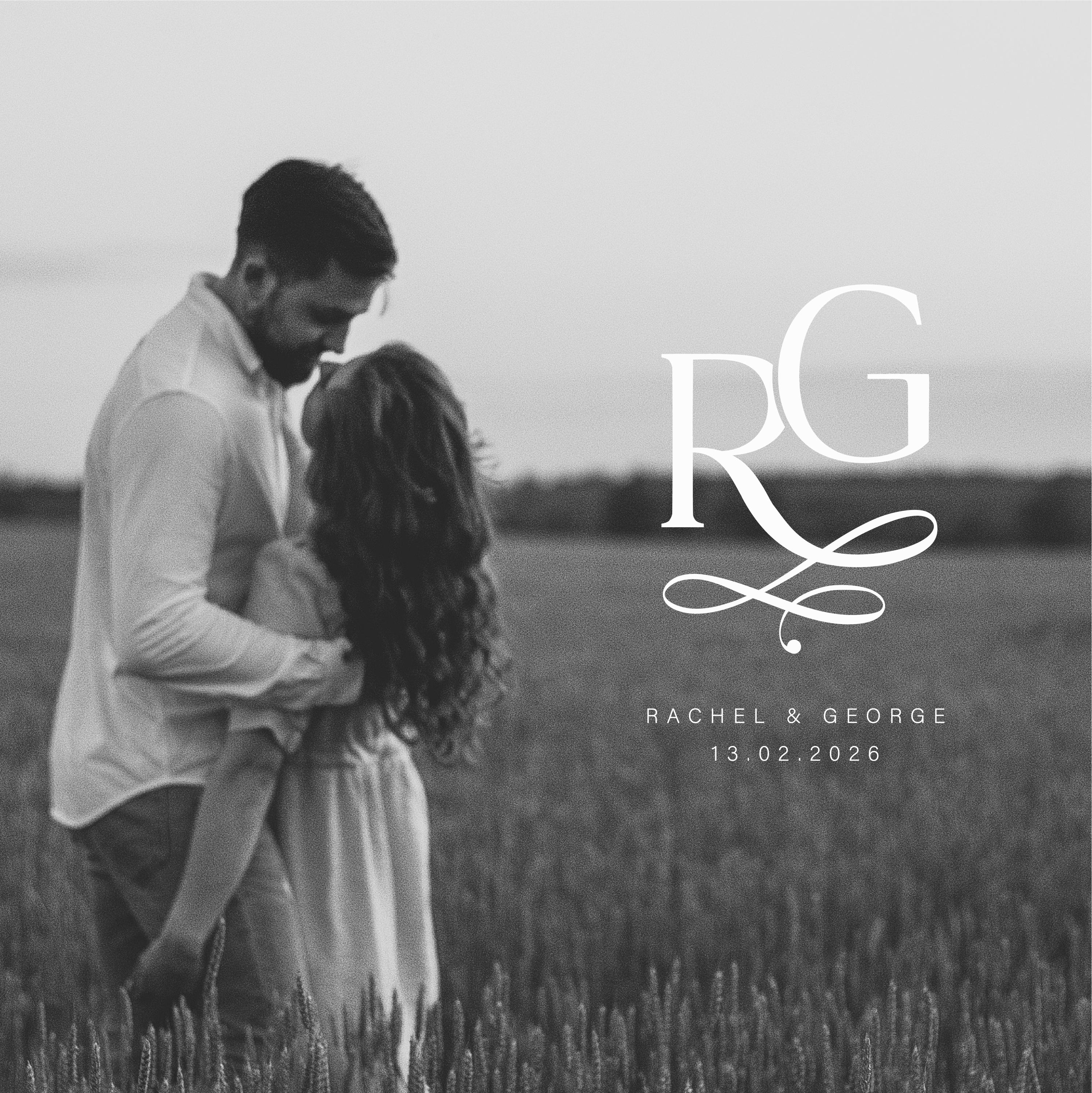 Custom Wedding Logo With Initials, Customizable Wedding Monogram ...