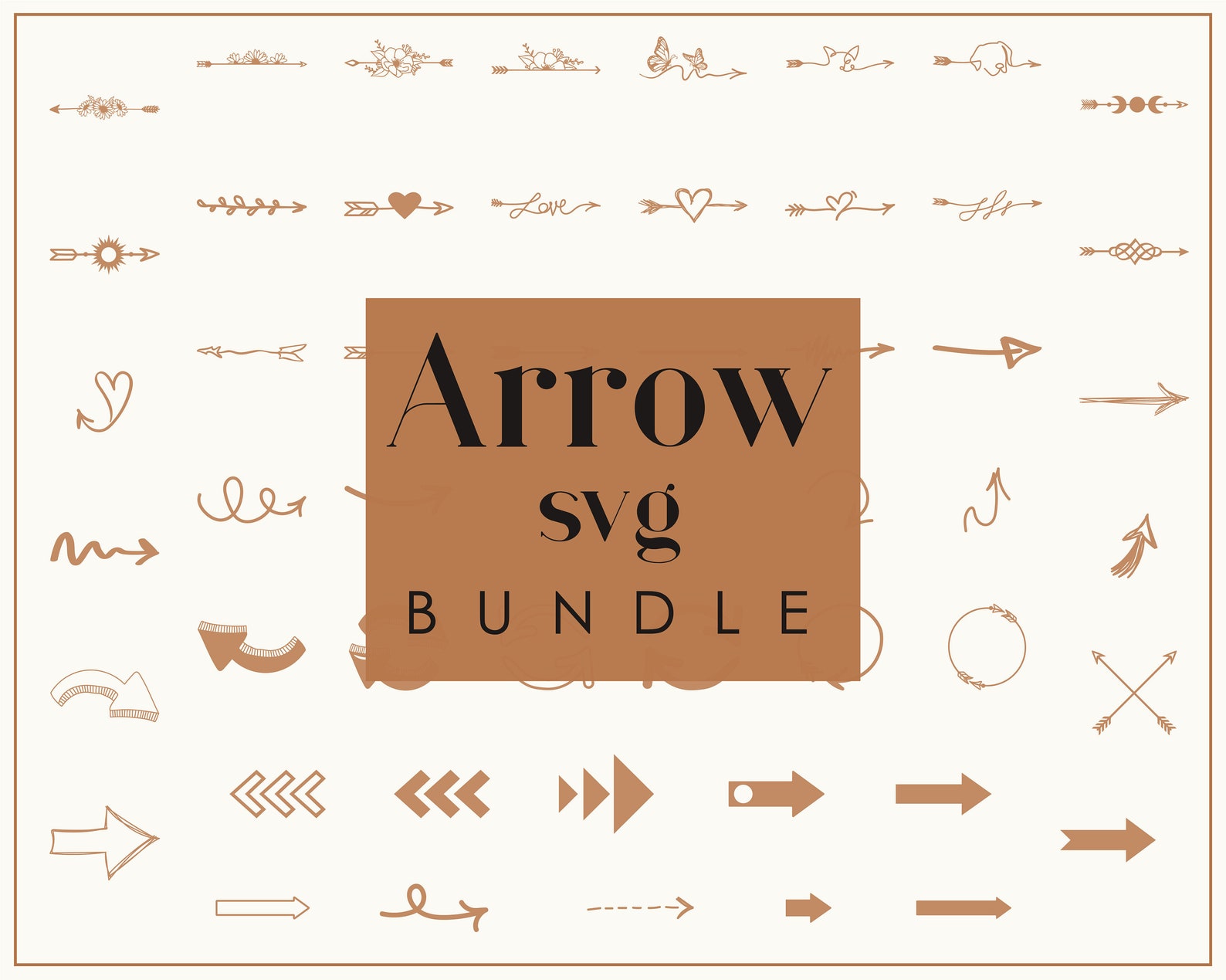 Arrow Svg, Easy Cut, Arrow Svg Bundle, Arrow Clipart, Arrows Vector ...