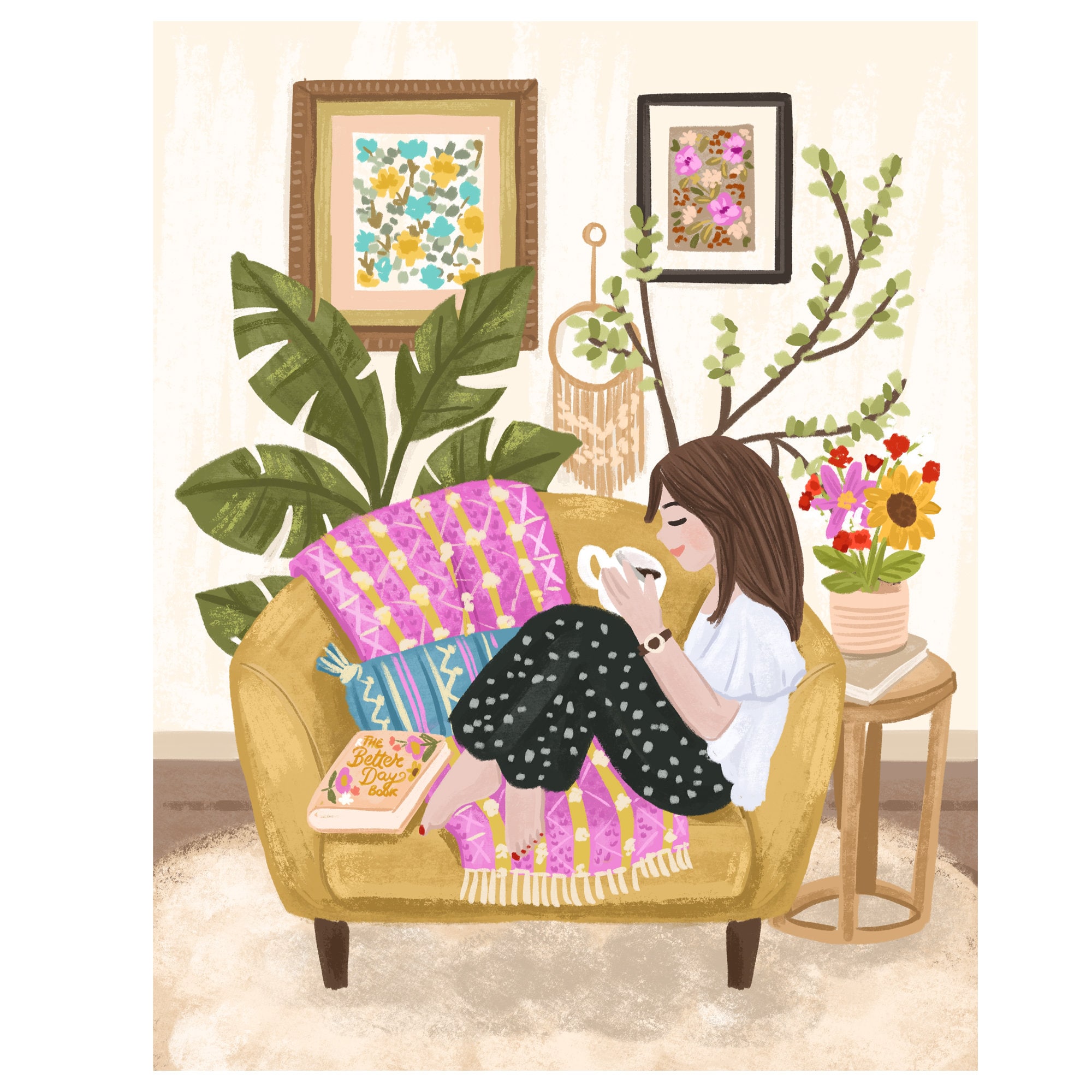 Cozy Art Print - Etsy