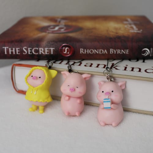 Cute Keychains Pig Keychain Pig Lover Gift Piglet Keychain - Etsy