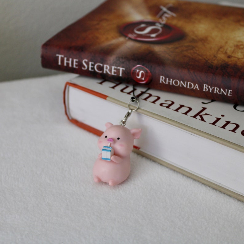 Cute Keychains; Pig Keychain; Pig Lover Gift; Piglet Keychain; Cute ...