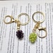 Green Grape Keychain, Cute Keychain, Bag Charm, Food Keychain, Fruit ...