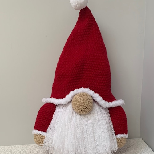 Crochet Santa Gnome Pattern Amigurumi Santa Gnome - Etsy