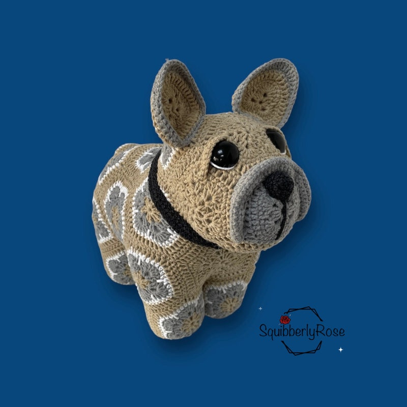 Bulldog Knitting Pattern - Etsy