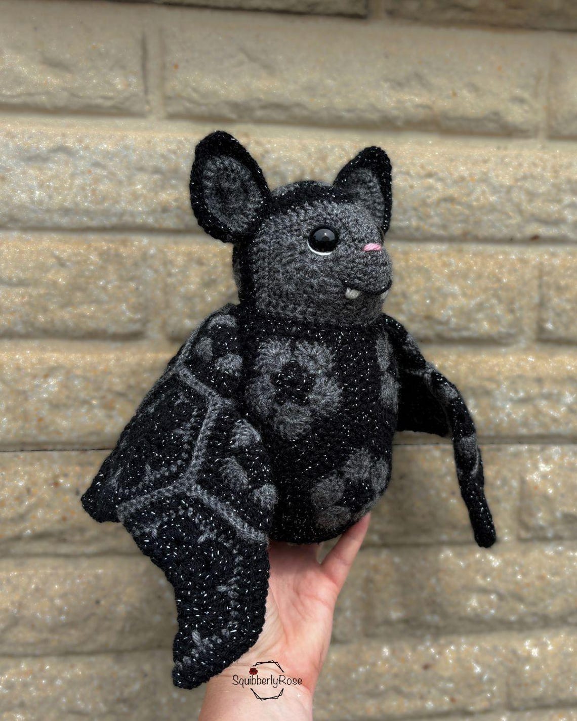 Batt Pitt the African Flower Bat Crochet Pattern,pdf PATTERN ONLY ...