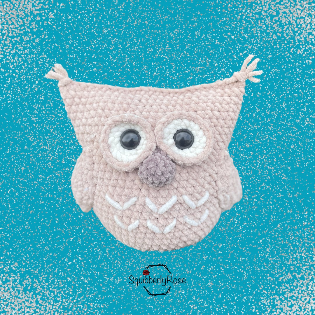 Otis the Owl, Amigurumi. PDF, Digital Download English Crochet Pattern ...