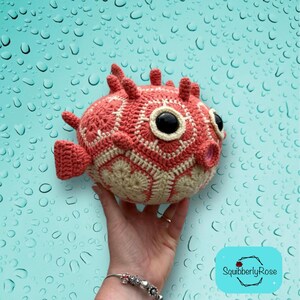 Bubbles the African Flower Puffer Fish Crochet Pattern, DIGITAL DOWNLOAD, PDF - Etsy