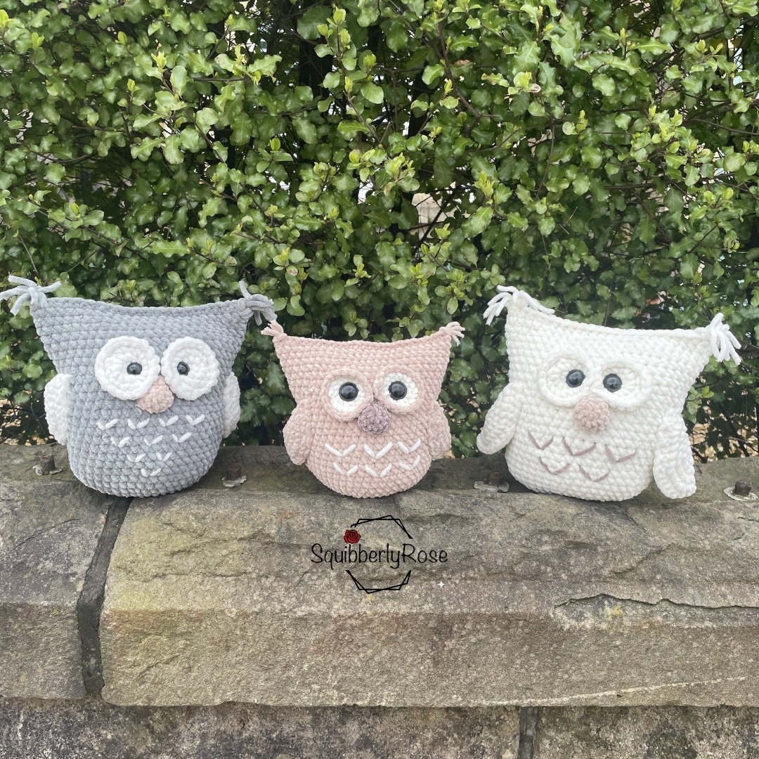 Otis the Owl, Amigurumi. PDF, Digital Download English Crochet Pattern ...