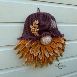 Crochet Scarecrow, Autumn, Fall, Gonk, Gnome, Wreath Pattern, PDF ...