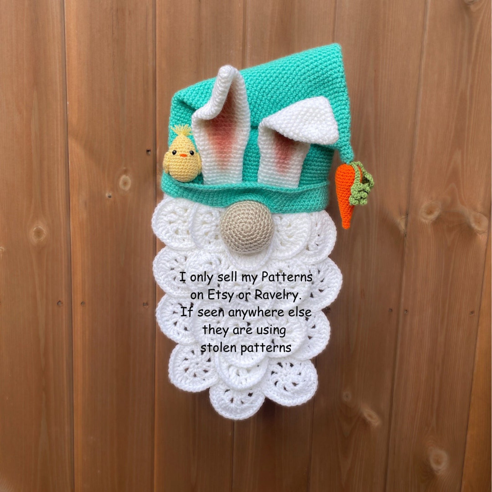 Crochet Easter Rabbit, Gonk, Gnome, Wreath Pattern, Pdf, Download - Etsy