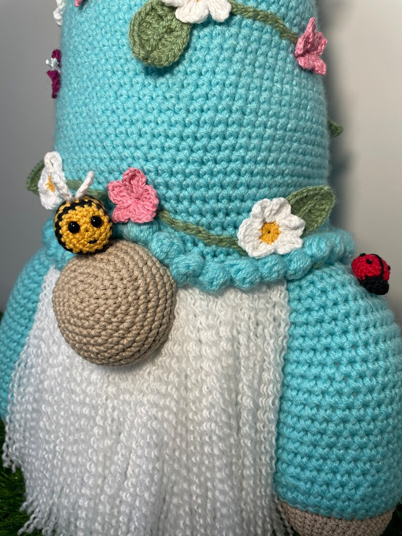 LARGE Crochet Spring Time Gonk Gnome PDF Pattern Amigurumi Easter ...