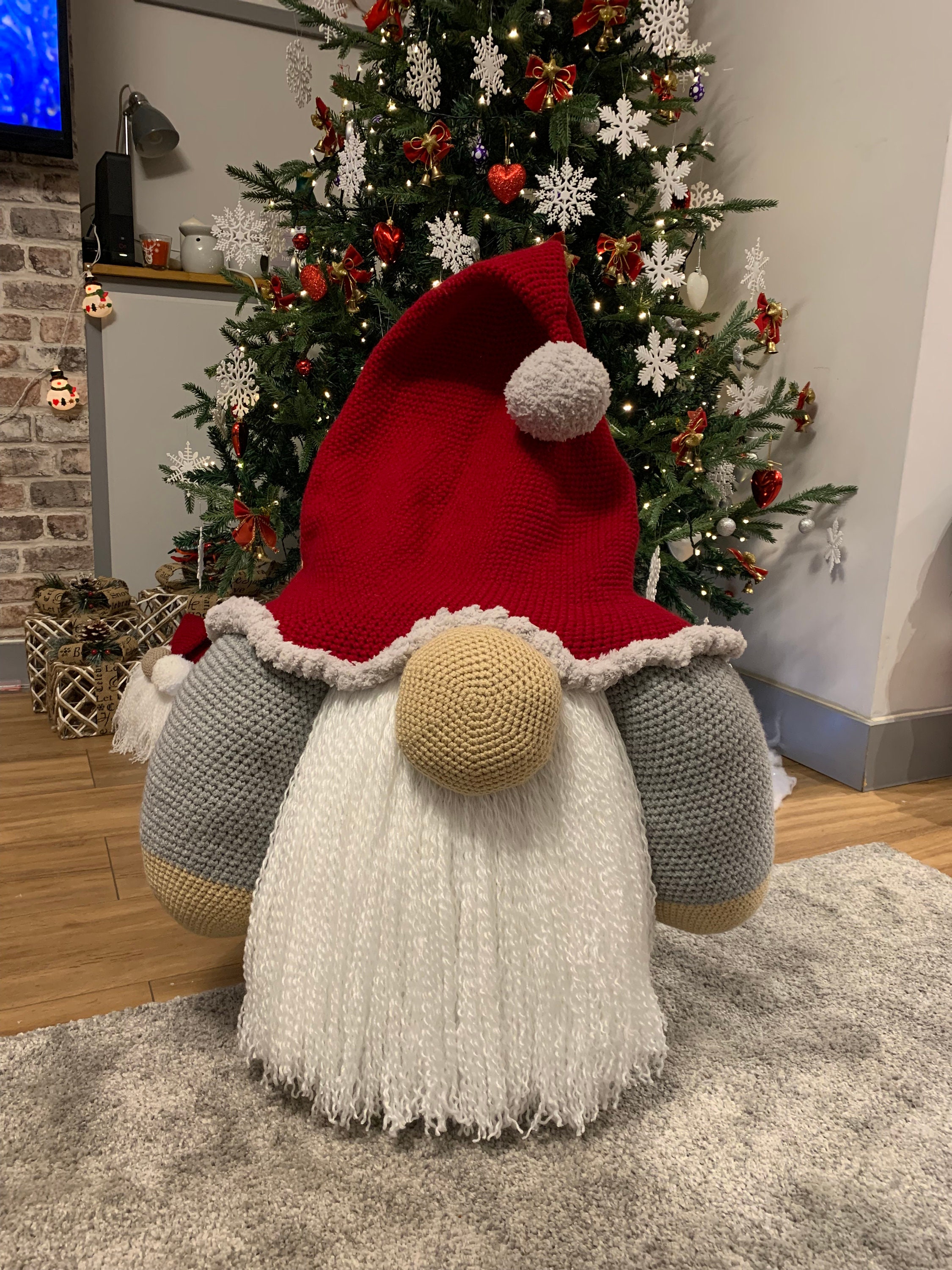 GINORMOUS Crochet Gonk Gnome Pattern Pdf Amigurumi | Etsy