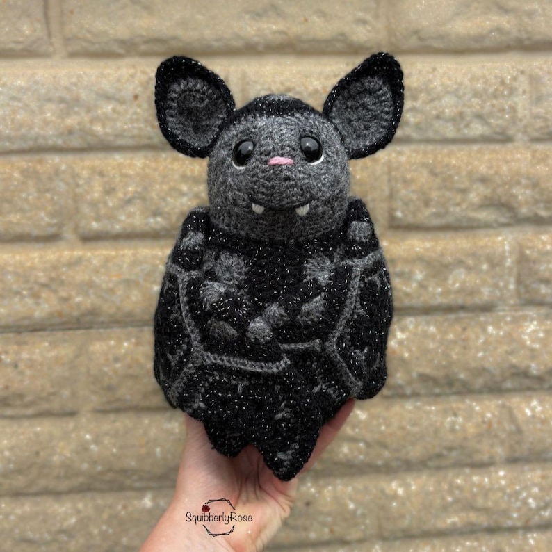 Batt Pitt the African Flower Bat Crochet Pattern,pdf PATTERN ONLY ...