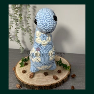 Dougie the African Flower Dinosaur Crochet Pattern, PDF, Digital ...