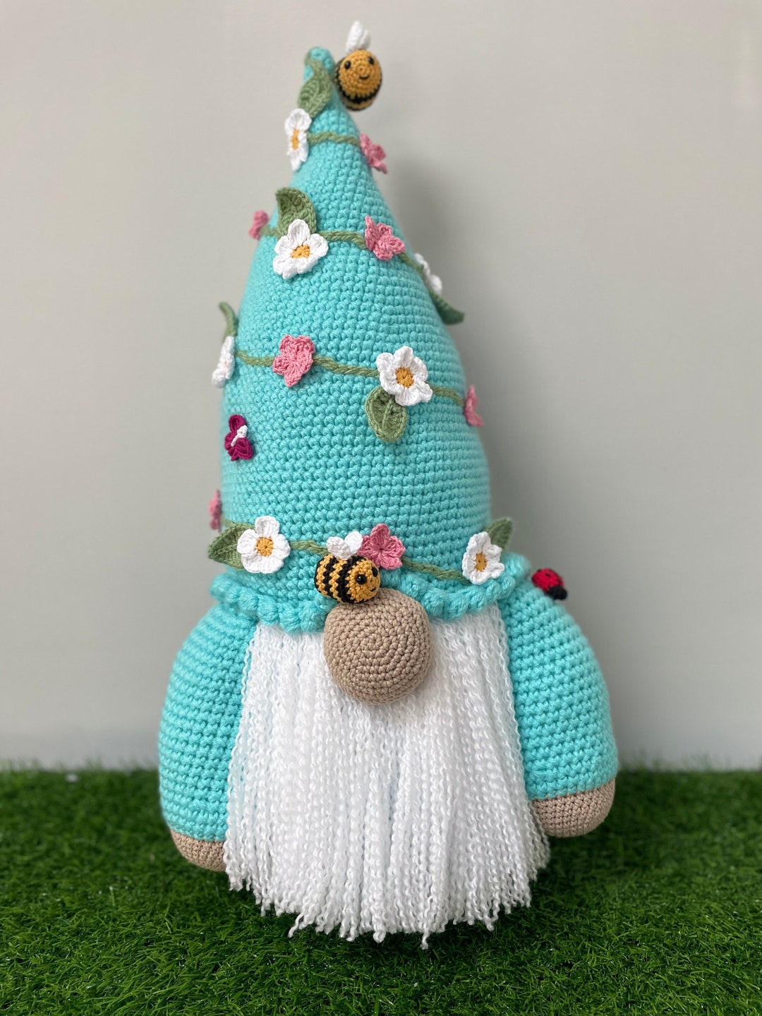 LARGE Crochet Spring Time Gonk Gnome PDF Pattern Amigurumi Easter ...