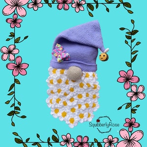 Crochet Spring Time Gonk, Gnome, Wreath Pattern, PDF, Digital Download ...