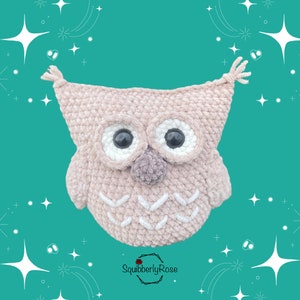 Otis the Owl, Amigurumi. PDF, Digital Download English Crochet Pattern ...