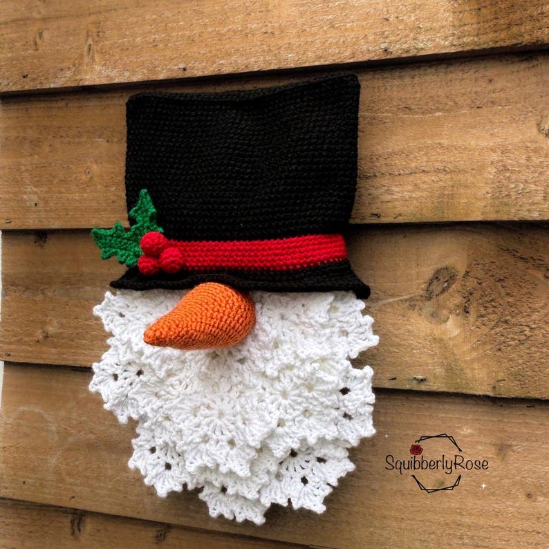 Crochet, Snowman Gonk, Gnome, Wreath Pattern,christmas, PDF, Download ...