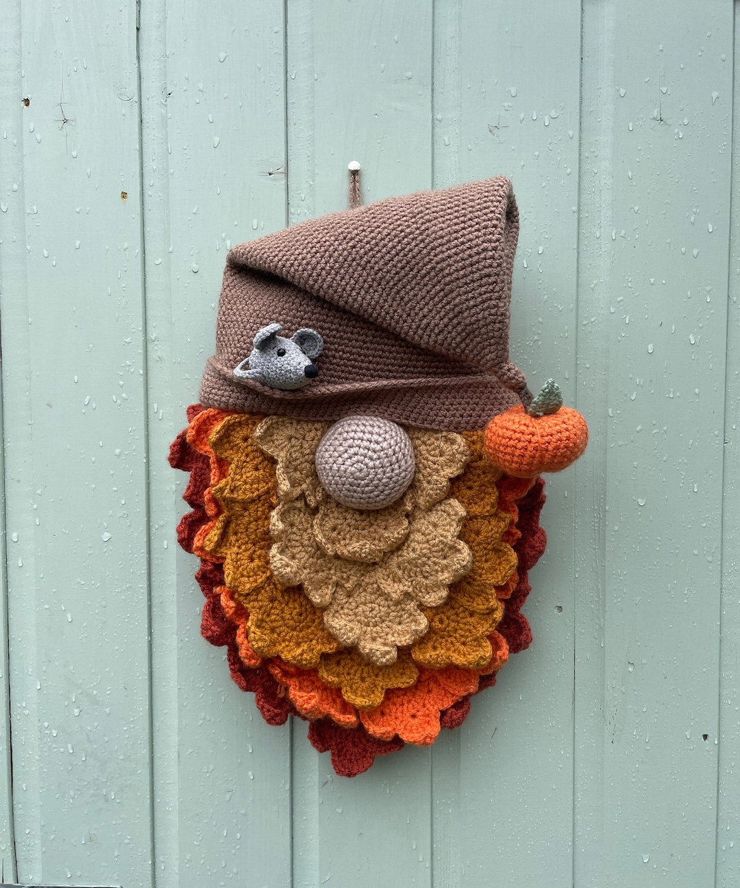Crochet, Autumn,fall, Gonk, Gnome, Wreath Pattern, Pdf, Download - Etsy