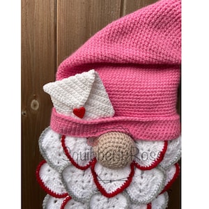 Crochet Valentines Gonk Gnome Wreath Pattern, Pdf, Digital Download - Etsy