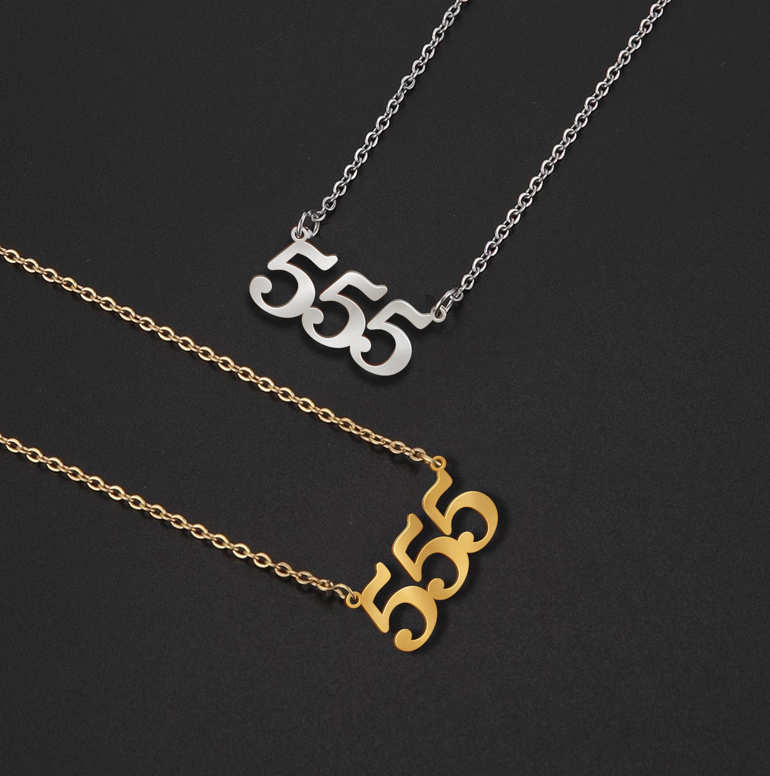 111 222 333 444 555 666 777 999 888 Angel Number Necklace | Etsy