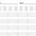 Mandolin Tabs & Chords Chart: Blank Sheet Music (printable PDF) - Etsy
