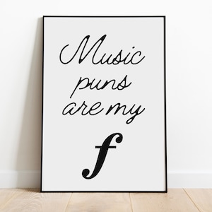 Funny Printable Minimalist Music Poster Dorm Decor for College Girls ...